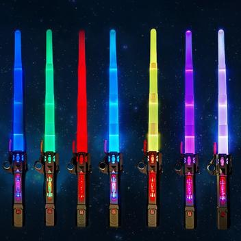 Espada Sabre De Luz Star Wars Com Som E Luz Jedi 7 Cores - Sabre de Luz ...