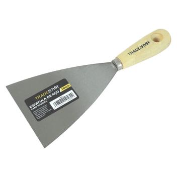 Espátula 10cm Aço Gesso Massa Corrida Multiuso Pintor Drywal ...