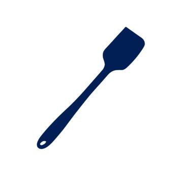Espatula chanfrada em silicone azul marinho colors infinite - Espátula ...