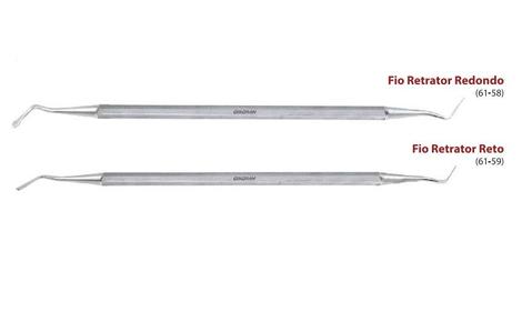 Espátula de Inserção Para Fio Retrator - Golgran - Espátula - Magazine ...