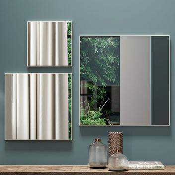 Espelho Kit 3 Peças 100% Mdf Off White Es14 - Dalla Costa - Espelho ...