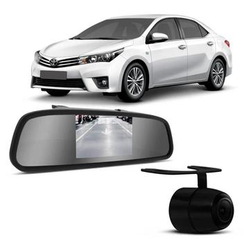 Espelho Retrovisor Interno Monitor + Câmera De Ré - Bellator - Monitor Automotivo - Magazine Luiza