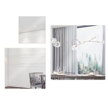 Espelhos Kit 3 Painéis Espelhados Quadrados Decorativos Basic ES14 Off ...