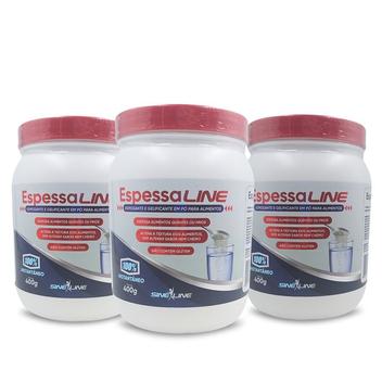 Espessante Espessa Line 400g Kit 3 Unidades - Sineline - Espessante ...