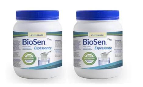 Espessante Suplemento Alimentar Biosen - kit Com 2 Potes de 400gr ...