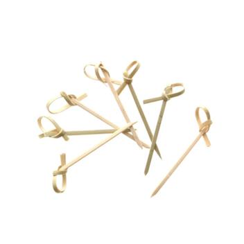 Espeto de Bambu Knotted Sticks 9cm c/50 un Natural - Espeto - Magazine ...