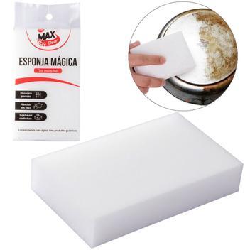 Esponja/bucha mágica de espuma para manchas difíceis max clean clink ...