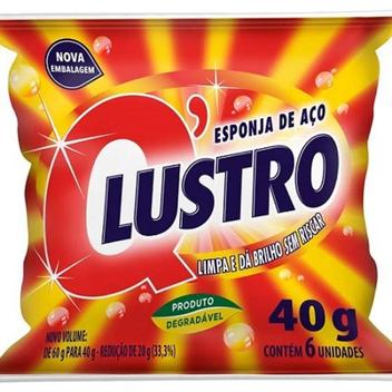 Esponja de Aço Q'Lustro - Q'Lustro, Fabricante: Bombril - Palha de Aço ...