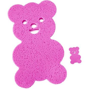 Espuma bebê rosa Esponja banheira banho menina - Jo Baby - Bucha ...
