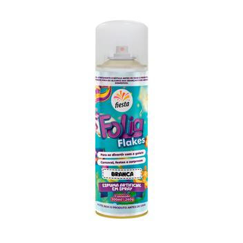 Espuma de Carnaval Branca 300ml/260g - Folia Flakes - FIESTA - Espuma ...