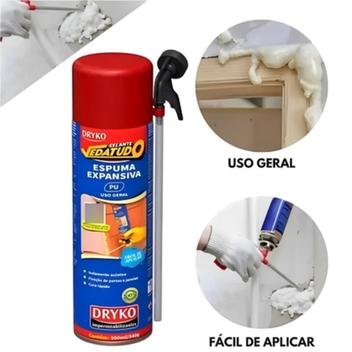 Espuma Expansiva Dryko Pu Uso geral 340g - Espuma Expansiva - Magazine ...