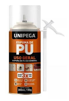 Espuma pu 300ml/190g unipega - Espuma Expansiva - Magazine Luiza