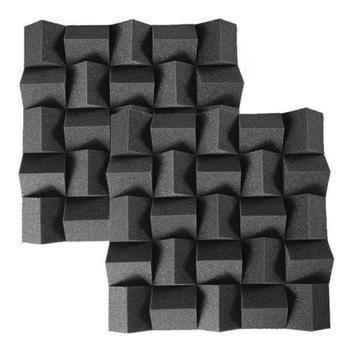 Espuma Quadrada Absorvente De Som Decorativa Painel Alpha - Armazém Das ...