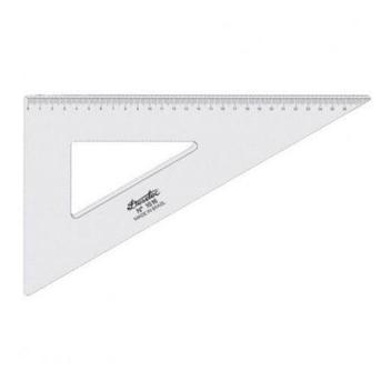 Esquadro Acrilico 2m/m C/grav. 60 32cm - Trident - Esquadro ...