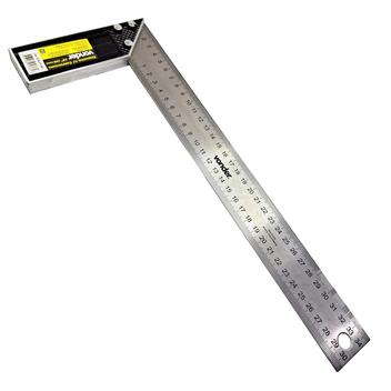 Esquadro Profissional Marceneiro 30cm Cabo Alumínio Vonder - Esquadro ...