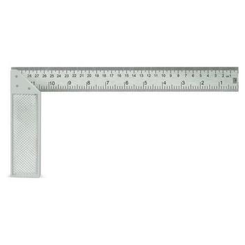 Esquadro Standard Lâmina Aço Inox Marceneiro Carpinteiro 10 - Zaas ...