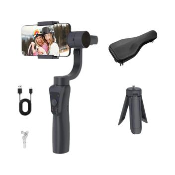 Estabilizador Gimbal De 3 Eixos Portátil S5 Profissional Com Suporte ...