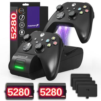 Estação de carregador controlador Fosmon Dual 2 MAX Xbox Series X/S/One ...
