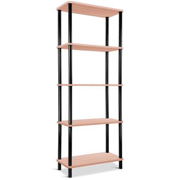 Estante Armário Vicenza com 05 Prateleiras de Livros Sala Industrial ...