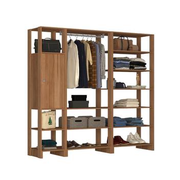 Estante Closet Yes com 1 Porta e 11 Nichos - Montana - Nova Móbile ...