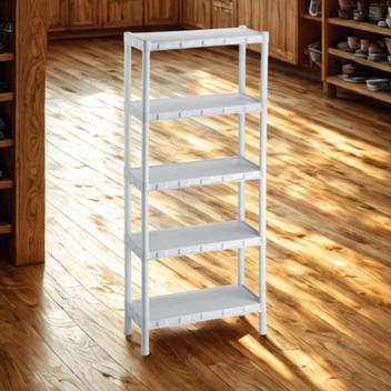 Estante modular flexa com 05 prateleiras branca 116 - Estantes ...