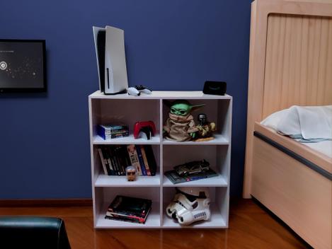 Estante para jogos/ filmes / games no geral - Organizador para quarto, sala - Qualidade ...