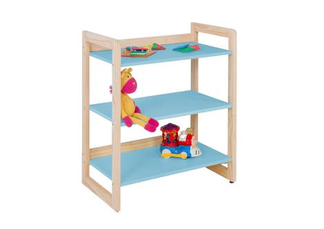 Estante Rustica Pequena para Quarto Infantil Colore 750 Varias Cores ...