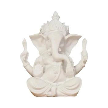 Estátua De Elefante Buda Ganesha Em Arenito Feito À Mão, Decoração De ...