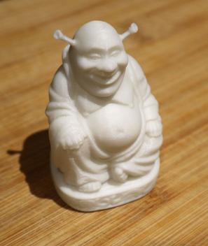 Estátua de Shrek buda - Print42 - Imagens Buda - Magazine Luiza