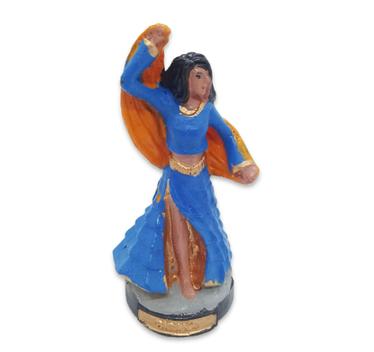 Estátua Imagem Cigana Dançarina do Amor Resina 12 Cm - Neilomar ...