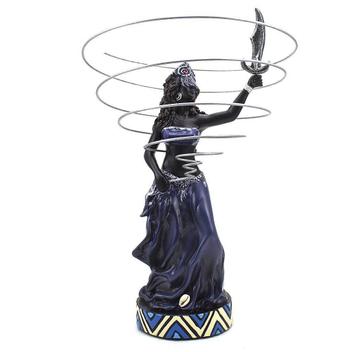 Estátua Resina Oyá-Tempo Logunan Luxo 32 cm - Umbanda - Camasi ...