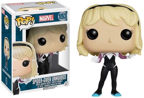 Estatueta Funko Spider-Gwen (Marvel Comics) - Exclusiva Sem Capuz ...