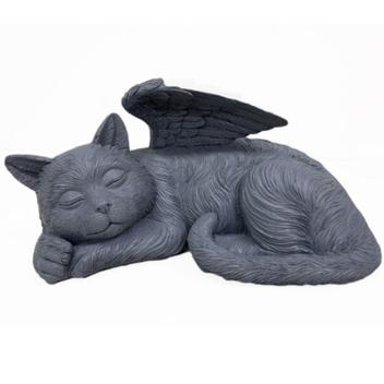 Estatueta Para Decoração Gato Mascote Angelical - GM - Adorno ...