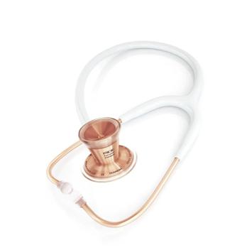 Estetoscopio cardiology mdf 797 classic duplo rose gold white ...