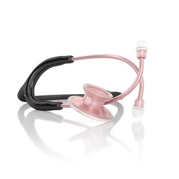 Estetoscópio Mdf 747 Xp Deluxe Duplo Rose Gold Black - Estetoscópio ...