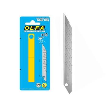 Estojo De Lâminas Olfa Sab-10B Com 10 Unidades - Lâmina de Estilete - Magazine Luiza