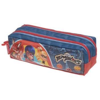 Estojo Duplo Miraculous Ladybug Team Work Lady bug Pacific - Pacific ...