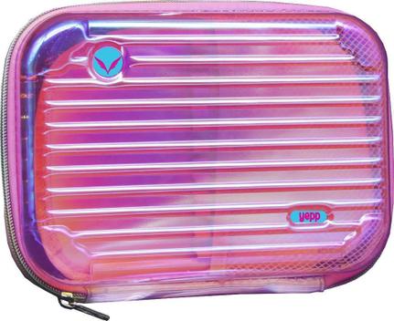 Estojo Necessaire Rigido Neon Make Material Escolar Pink - Yepp ...