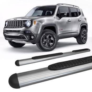 Estribo Lateral Jeep Renegade Oblongo Oval Grafite - HOZZ - Estribo ...
