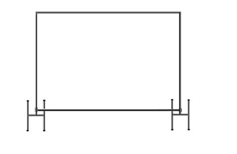 Estrutura 2X2 Suporte Banner Painel Backdrop Base Fechada ...