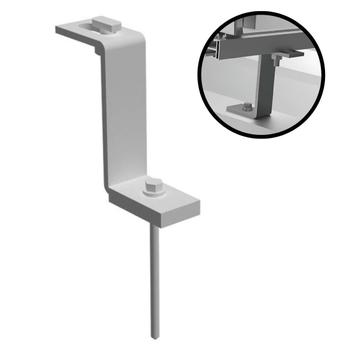 Estrutura Suporte Z Fixador Placa Painel Solar Alumínio E - Perfil ...