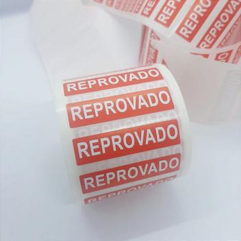 Etiqueta Adesiva Reprovado - no-brand - Etiquetas e Acessórios ...