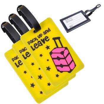 Etiqueta - Mala - Viagem - Tag - Identificador - Bagagem - Bela Viagem ...