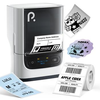 Etiquetadora POLONO PM220S Bluetooth - Fita Adesiva Branca 5,08cm ...