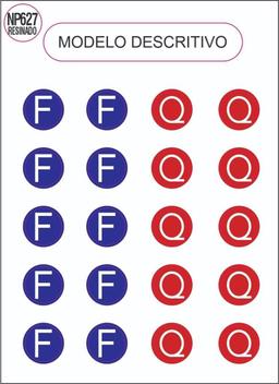 Etiquetas Identificação Misturador Quente Q Frio F Resinado - Resitank ...