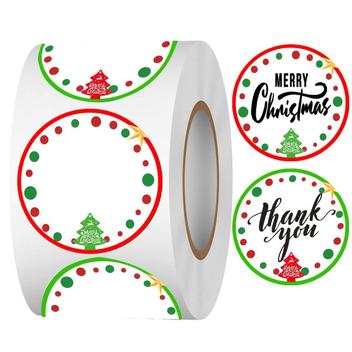 Etiquetas Térmicas Remarkabel Christmas - 5cm, Codificação de Cores ...