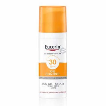 Eucerin sun oil control fps 30 - protetor solar facial 50ml - Protetor ...