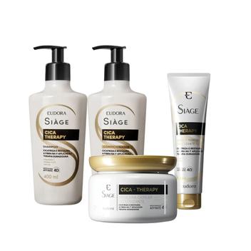 Eudora Siàge Kit Cica-Therapy Cicatrização Capilar Completo - Kit de ...