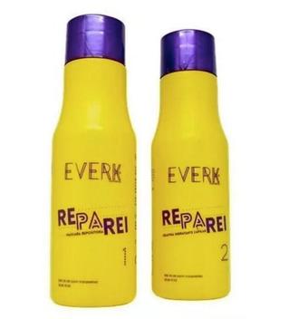 Everk kit Reparei 500 ml - Everk cosméticos - Progressiva para Cabelo ...