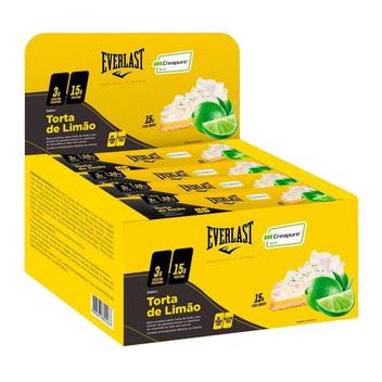 Everlast Protein Bar Creapure 12 unidades Sabor Torta de Limão - Barra ...